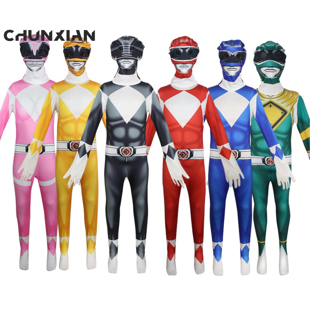 Adult Kids Power Morpher Superhero Samurai Sentai Shinkenger Rangers ...
