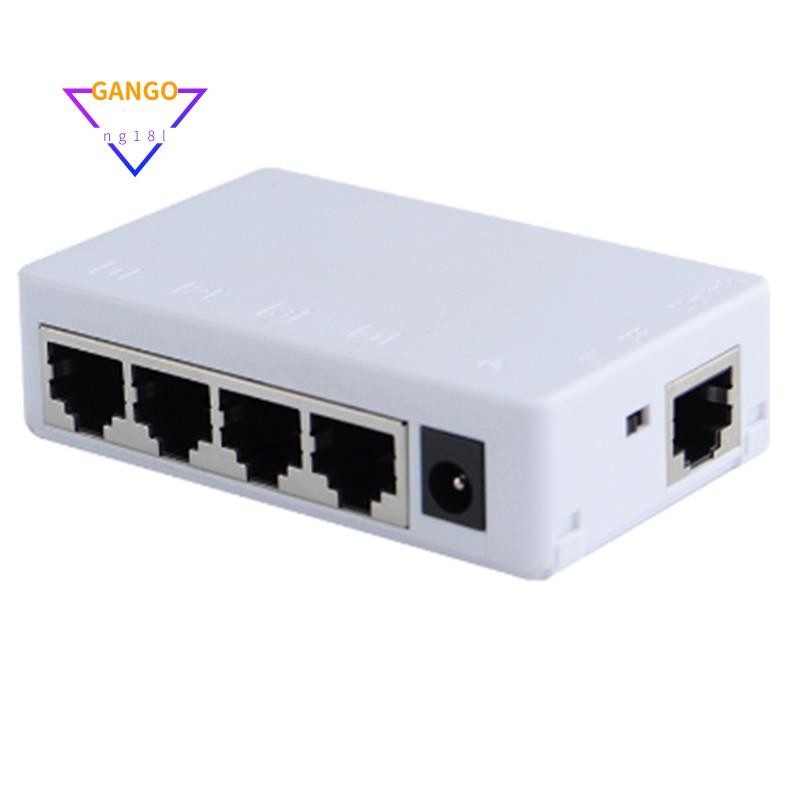 4 Port POE Extender 100Mbps 1 in 4 Out 250 Meters Network Switch ...