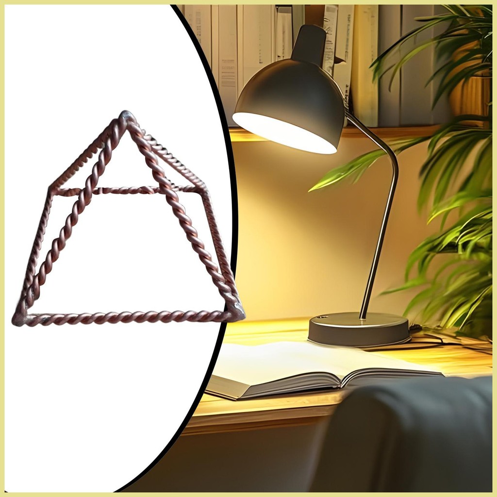 Copper Meditation Pyramid Triangle Pyramid Meditation Accessory for ...