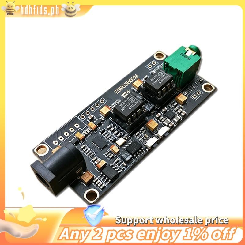 ES9038Q2M Decoding Board I2S Input Asynchronous USB Module Decoders Component DSD512 PCM768KHz ...