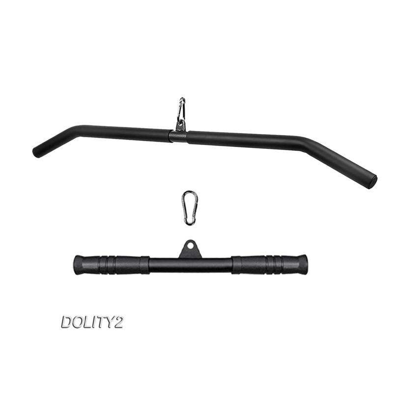 [Dolity2] LAT Pull Down Bar Cable Machine Attachment Curl Tricep Press ...