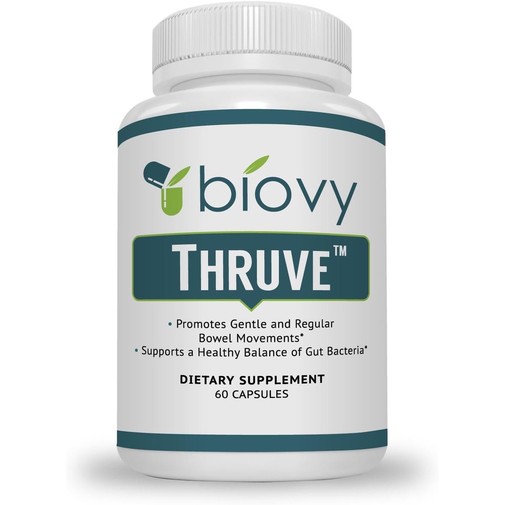 Thruve Long-Term Constipation Relief Supplement - Probiotics ...