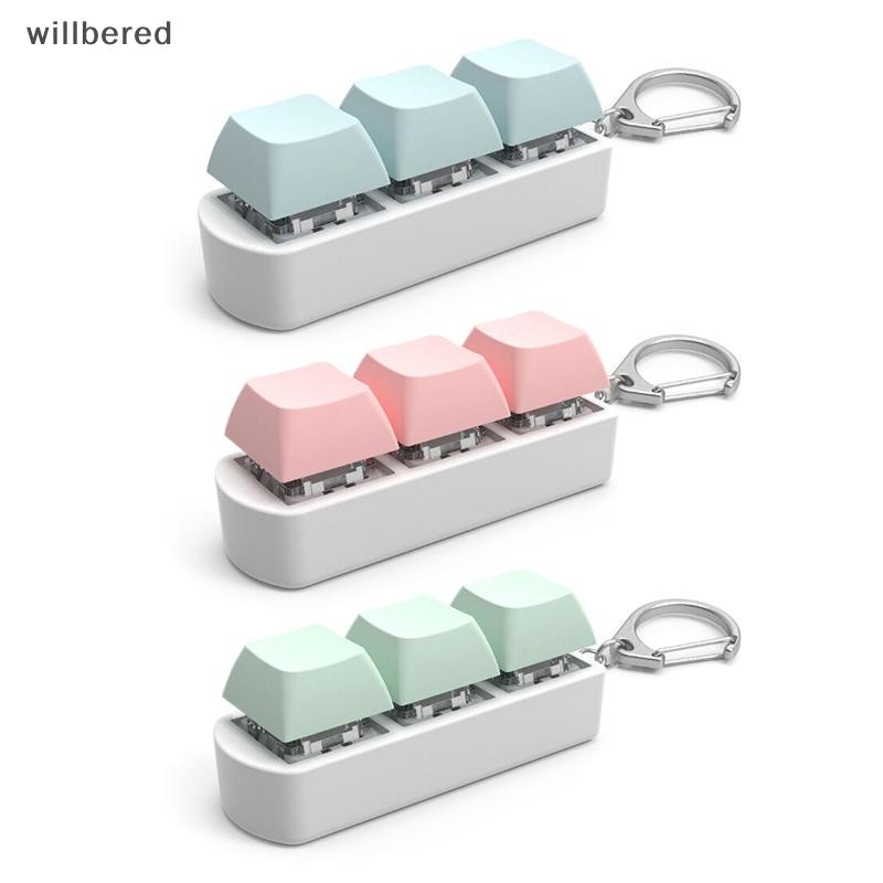 willbered Creative Keyboard Keycaps Fidget Toy Party Stress Relief ...
