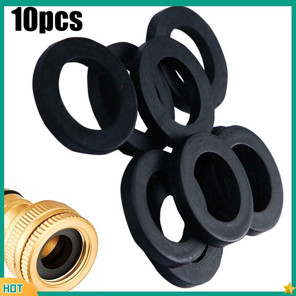 （Big promotion）Shower Hose Seal Rubber Washers - 1/2\" - Pipe Bathroom ...