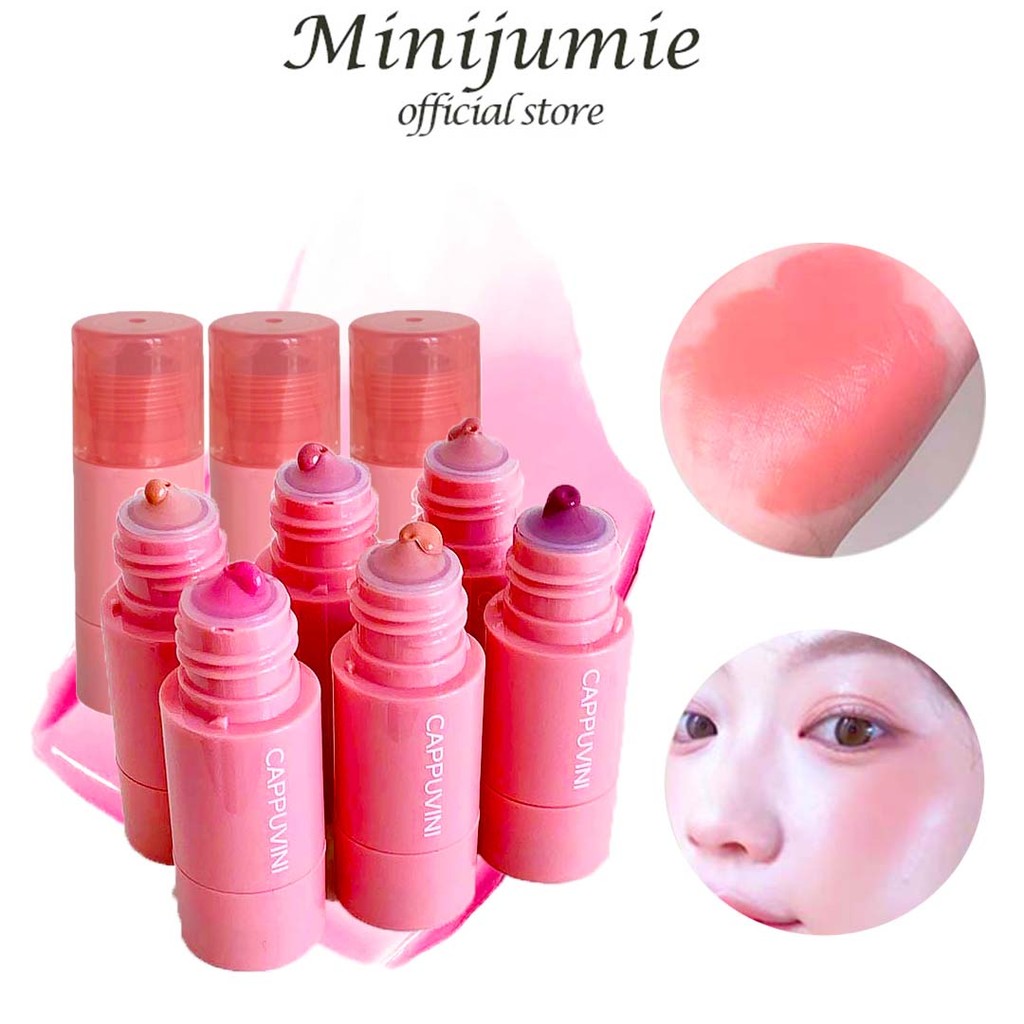 Single color liquid blush sun red low saturation airy light color long ...