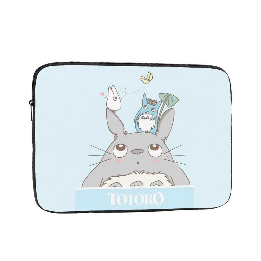 Totoro Cute Cartoon Laptop Bag Tablet Bag 10/13/15 inch For Men Women ...