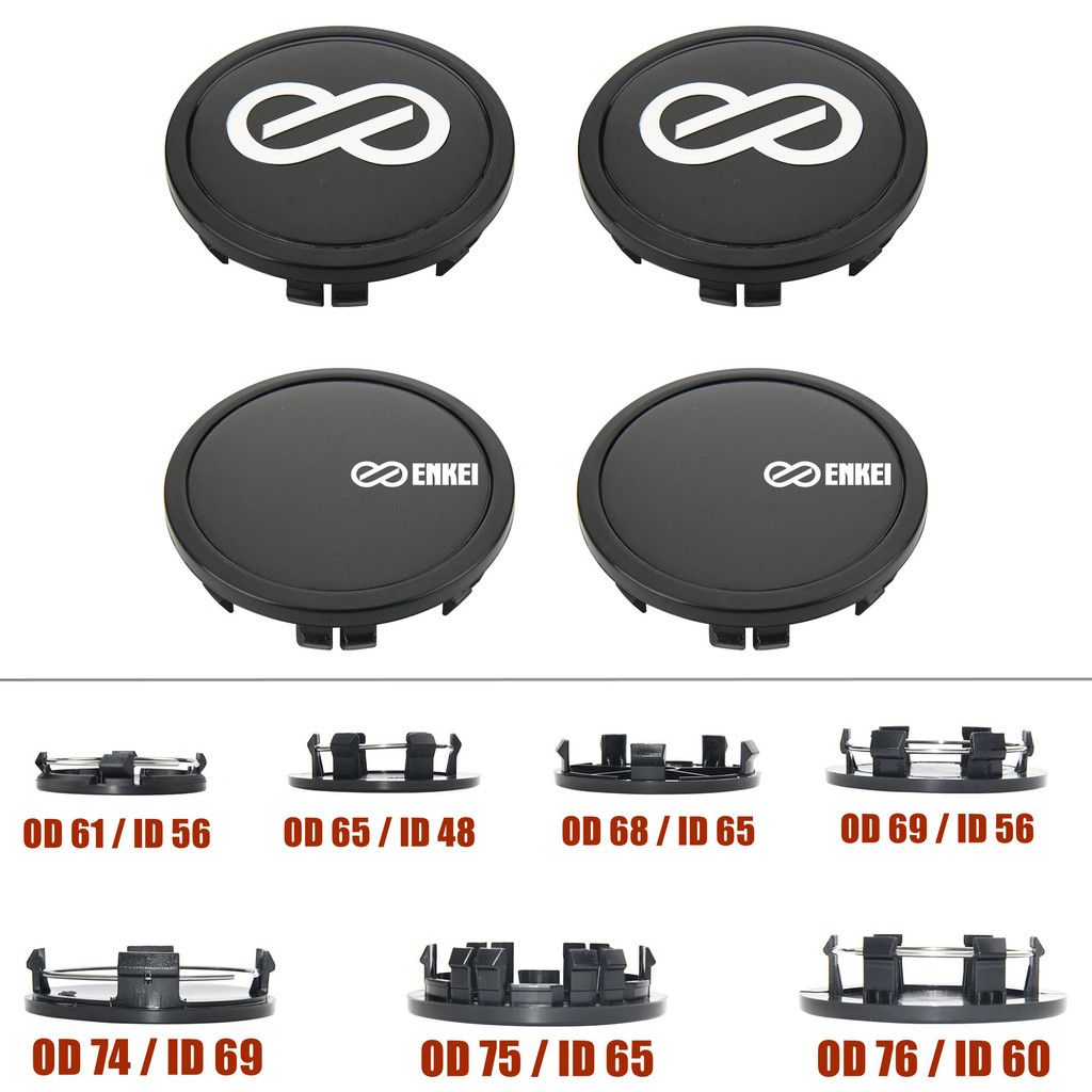 ENKEI Sticker Wheel Cap 68mm BMW / Audi Wheel Center Cap 69mm ...
