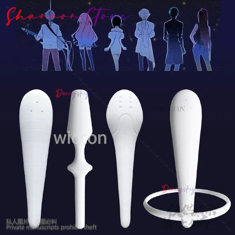 Anime Alien Stage Idol Microphone 3D Polylactic Props Mizi Sua Luka ...