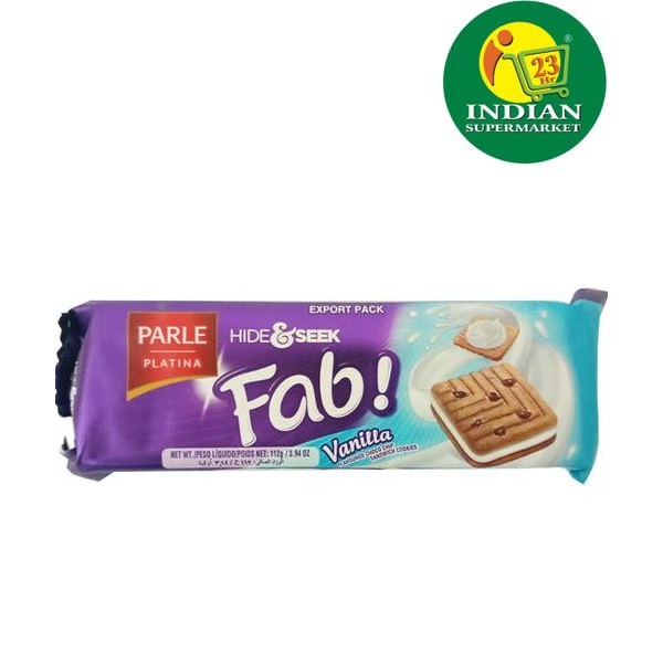 Parle Hide And Seek Fab Vanilla Flavoured Cookies 112g | Shopee Singapore