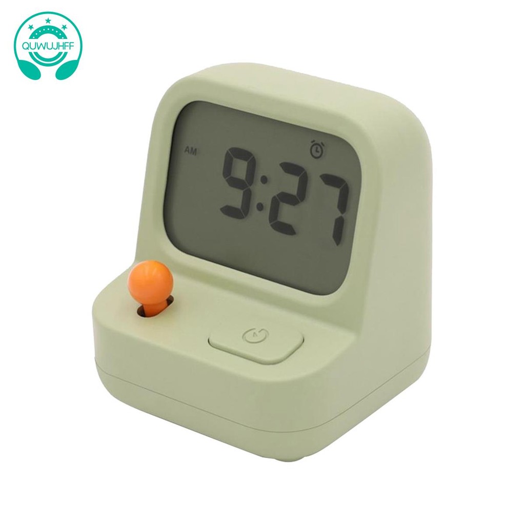 Retro Mini Handheld Game Machine Alarm Clock Kids Cute Digital Clock ...