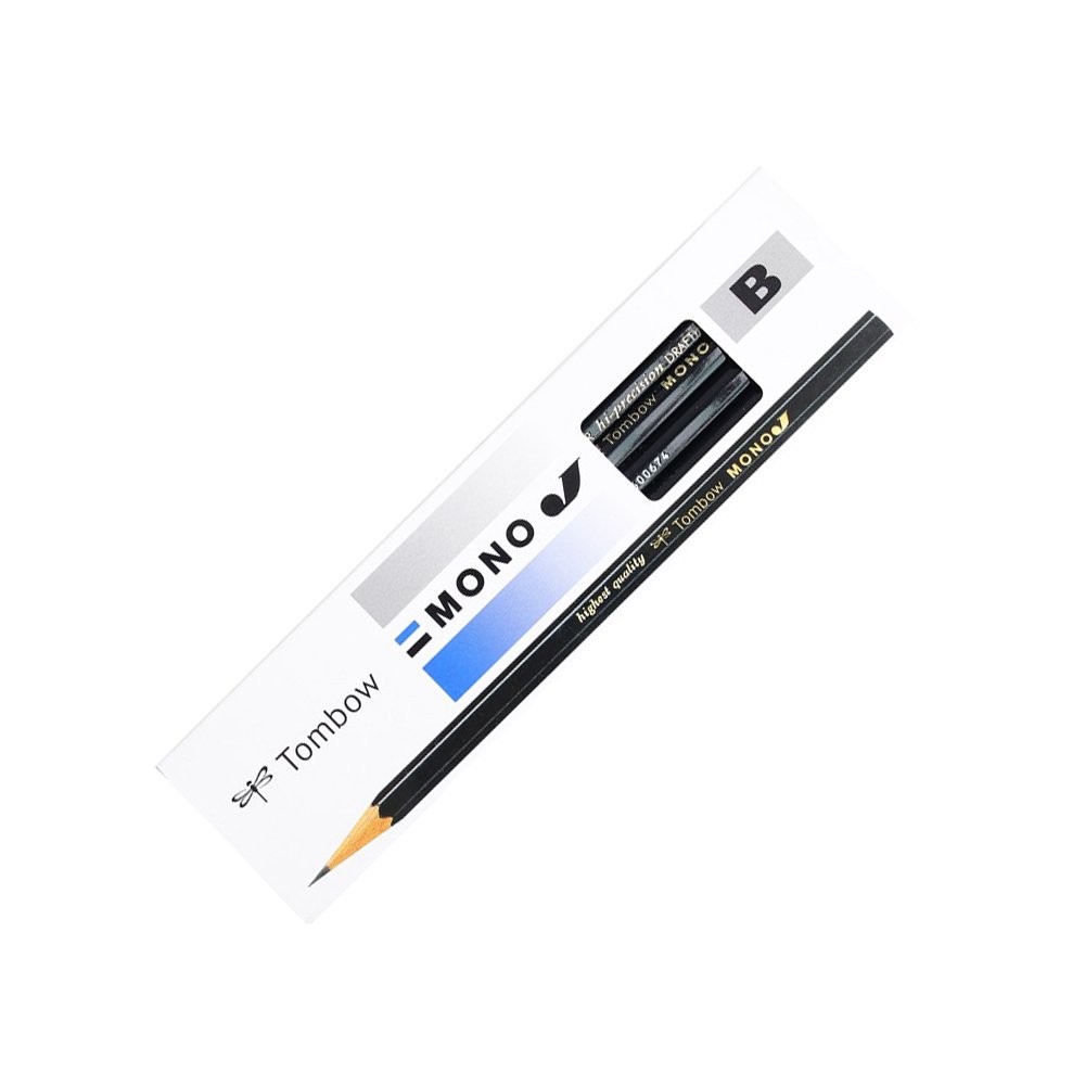 Tombow Pencil MONO J (Ultra-Fine Particle Core) - Assorted Grades, 1 ...