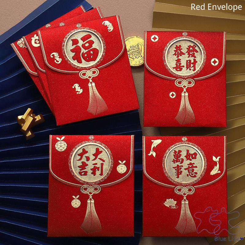 2025 New Year Red Envelope Creative Hot Stamping Lucky Large Universal ...