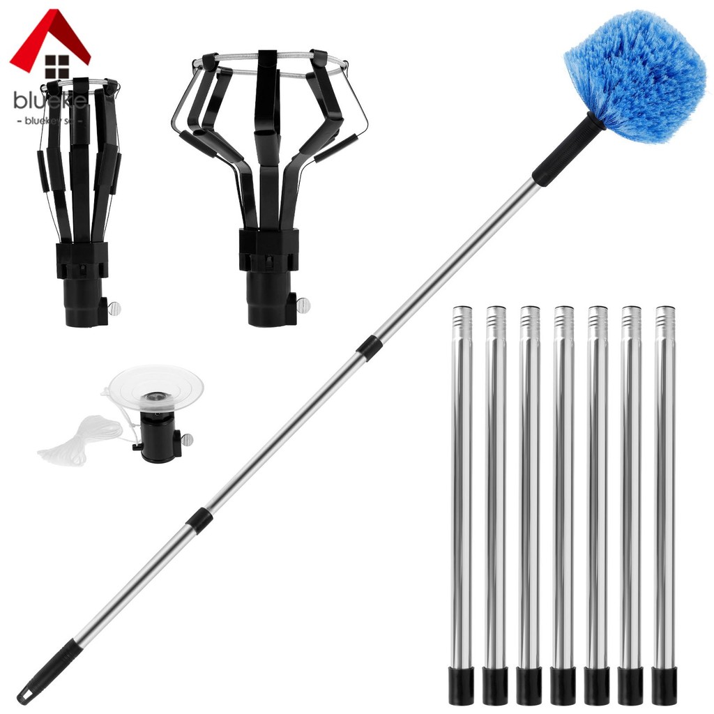 Light Bulb Pole Changer Adjustable Light Bulb Changer Set High Reach ...