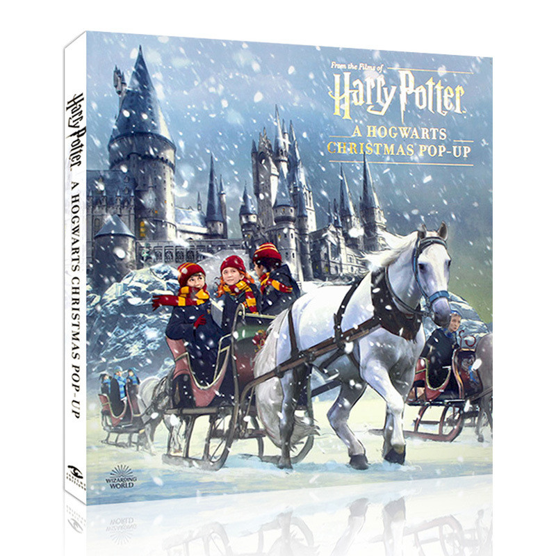 English Original Harry Potter Pop-up Book Christmas at Hogwarts Harry ...