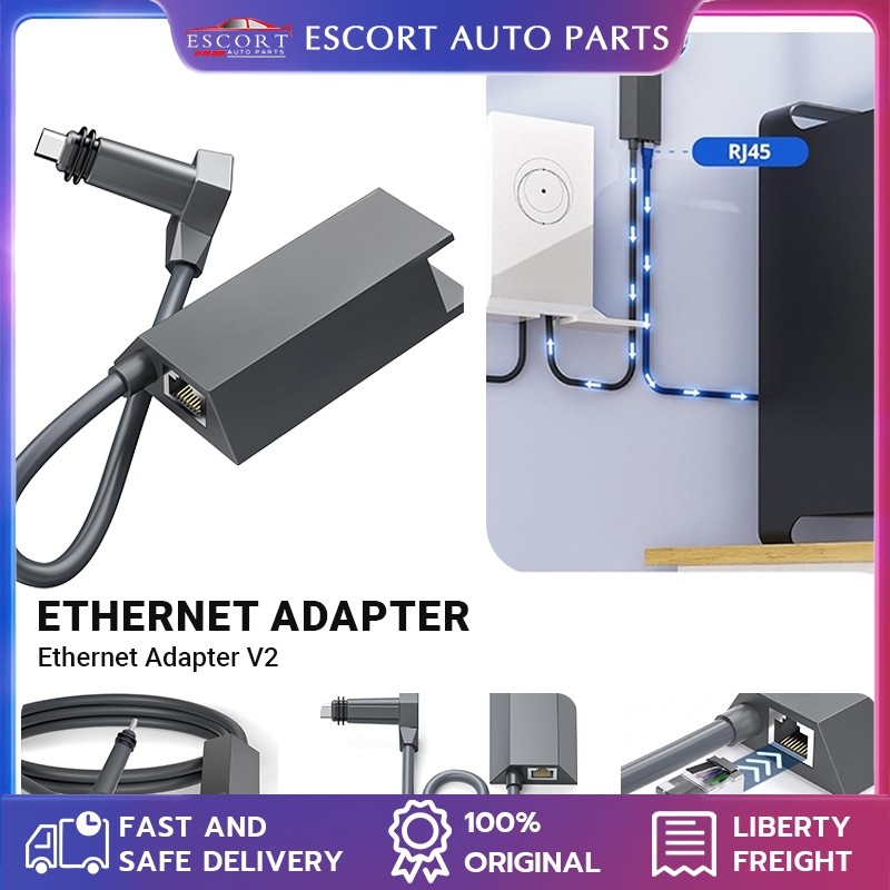 Starlink Gen 2 / V2 Ethernet Adapter LAN Adapter Starlink Standard ...
