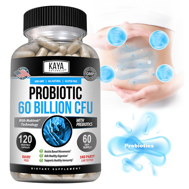 Probiotics Supplements Probiotics 6 Billion Constipation, Defecation ...