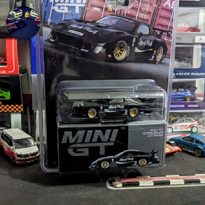 HJ99 Diecast Mini GT Mazda RX7 RX 7 LB Super Silhouette Liberty Walk ...