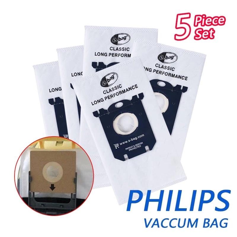 Philips S-bag FC-8021-03 Vacuum Cleaner Accessories Paper Vacuum Bag ...