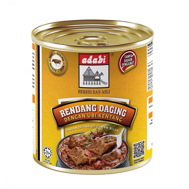 ADABI RENDANG DAGING 280g | Shopee Singapore