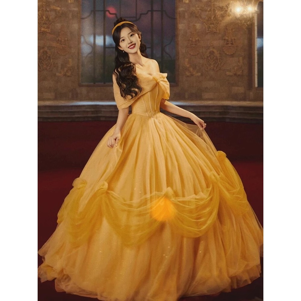 Disney's Runaway Princess Dress18Adult Ceremony Birthday Dress High-end ...