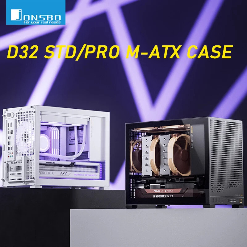 Jonsbo D32 STD/PRO MINI Desktop Case MINI-ITX MATX PC Case Support ATX/SFX Power Supply 240Water ...