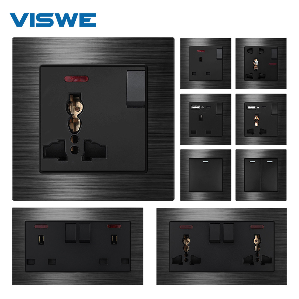 VISWE | wall socket | power socket | usb socket | universal socket | double socket | wall switch ...