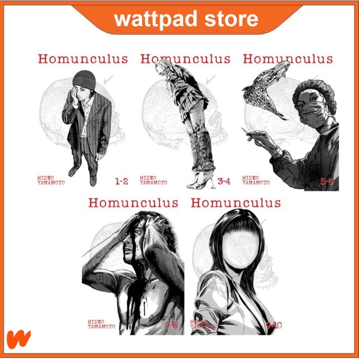 Homunculus (Omnibus) Comic, by Hideo Yamamoto (English) | Shopee Singapore