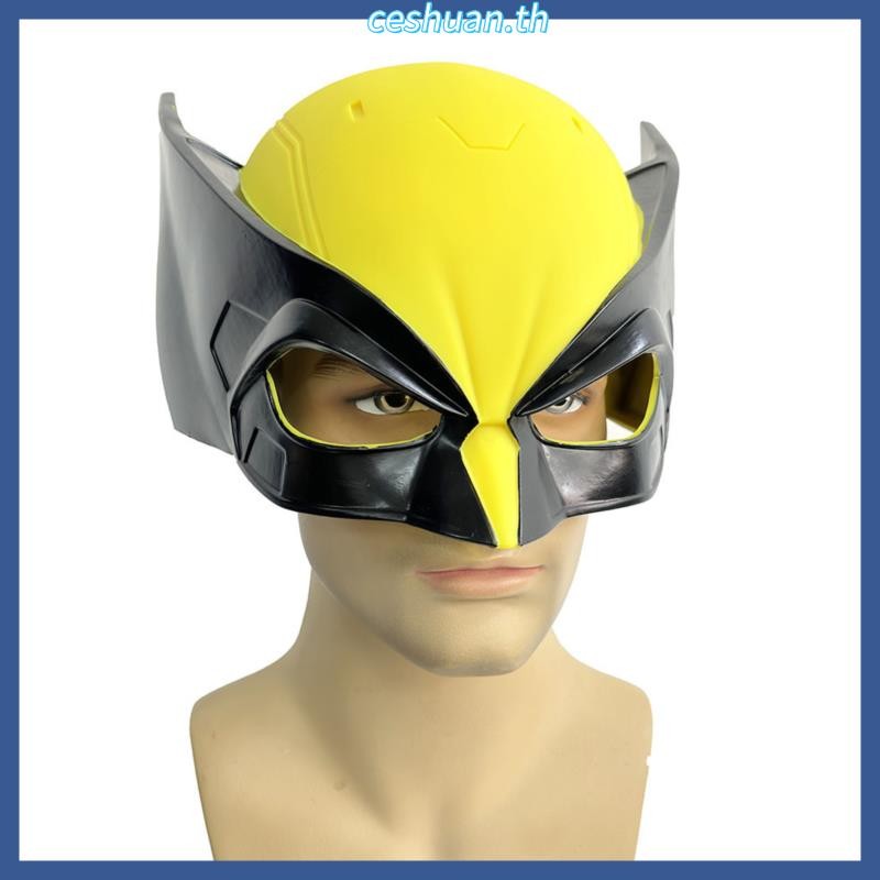 Movie Superhero Wolverine Cosplay Mask Latex Full Head Adults Helmet ...