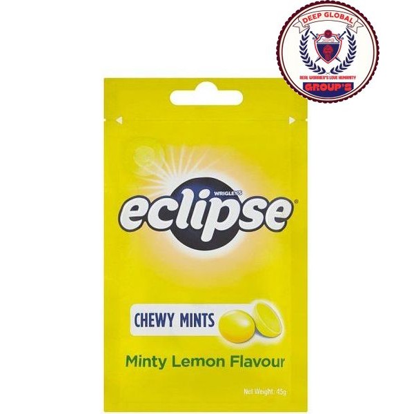 Wrigley's Eclipse Chewy Mints Lemon Flavour 45g | Shopee Singapore