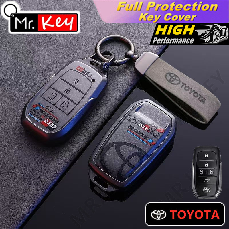 【Mr.Key】Initial D Toyota GR Rancing Style Key Case For Sienna Alphard ...