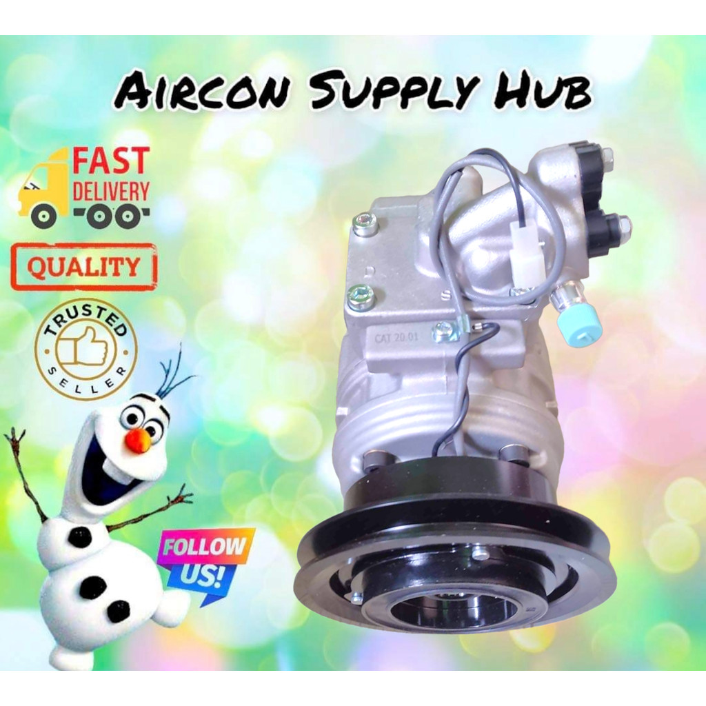 Mitsubishi Pajero 2nd gen FORWARD PULLEY 15c Compressor Car Aircon ...