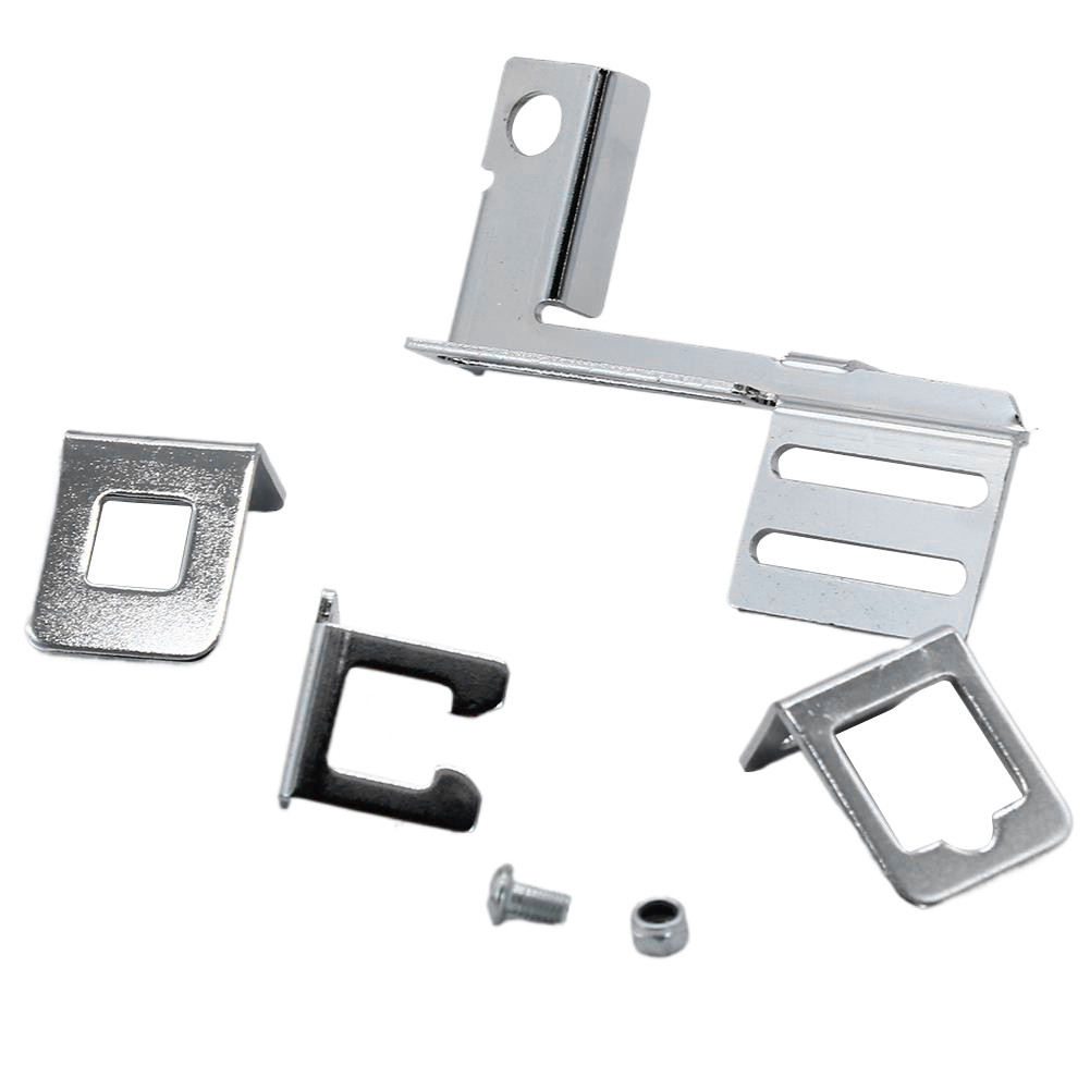 Throttle and Kickdown Cable Bracket Kit Adjustable Bracket for SBC BBC ...