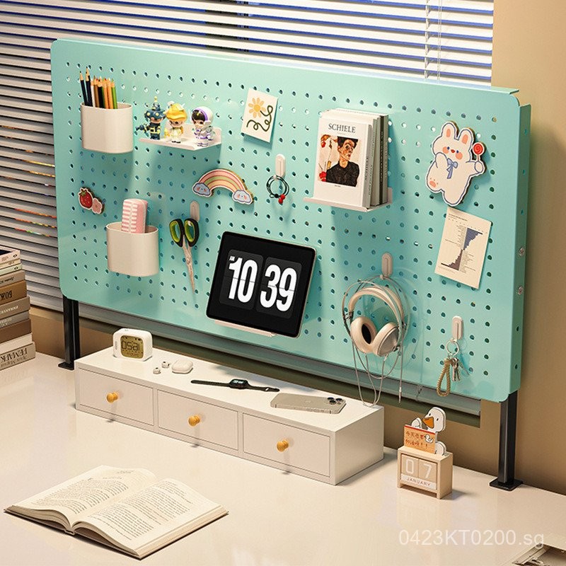 Vertical Display Stand Desk Shelf Workstation No-Drill Storage Rack ...