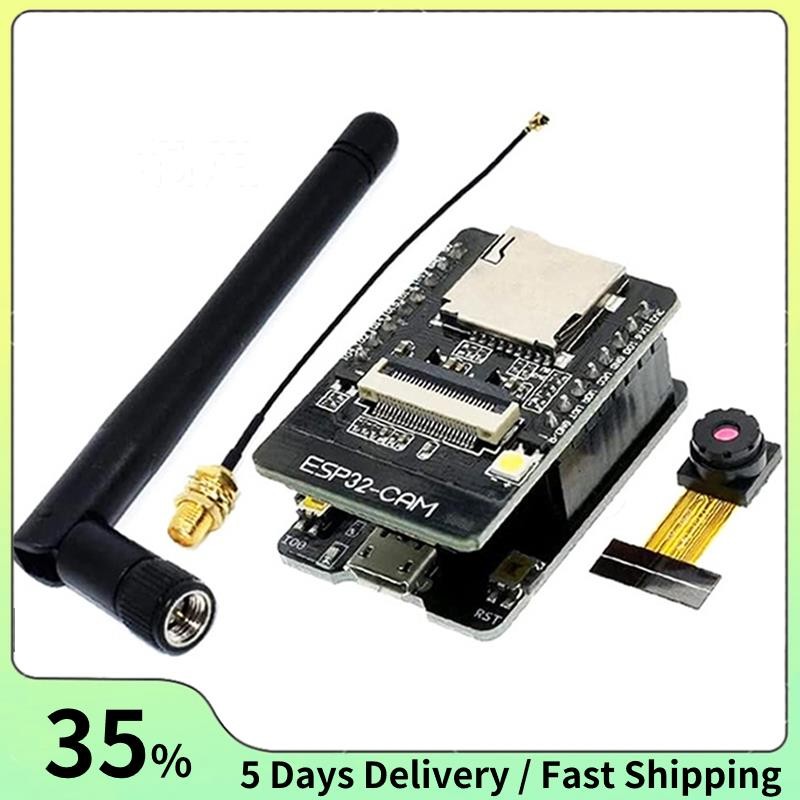 ESP32-CAM WiFi + Bluetooth Module Camera Module Development Board ESP32 with Camera Module ...
