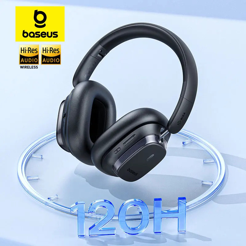 Baseus Bowie 10 Max Wireless Headphone Bluetooth 5.4 46dB Noise ...