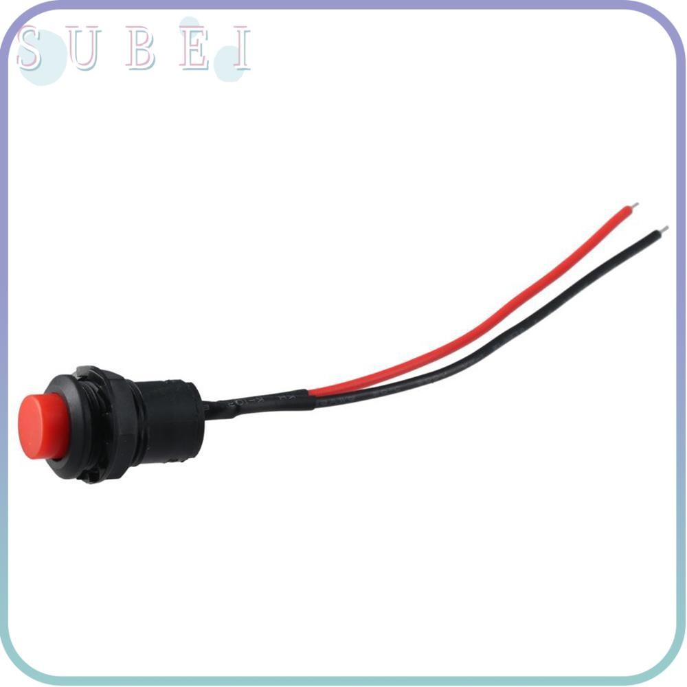 SULIN Latching Pushbutton Switches, 12mm Mini, Self-Locking Push Button ...