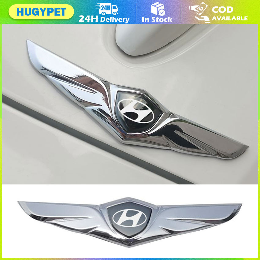 Metal Decorative Logo Wing Stickers Waterproof Self Adhesive Emblem ...