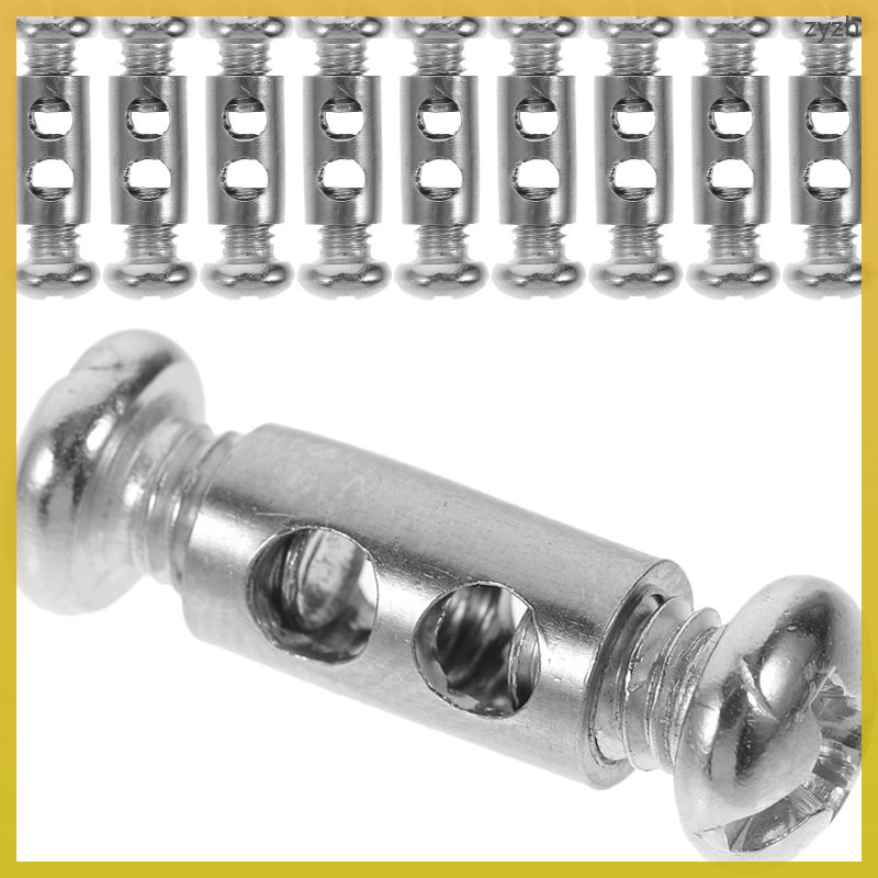 10 Pcs Bidirectional Wire Locker Clamps Steel Cable Replacement Rope ...