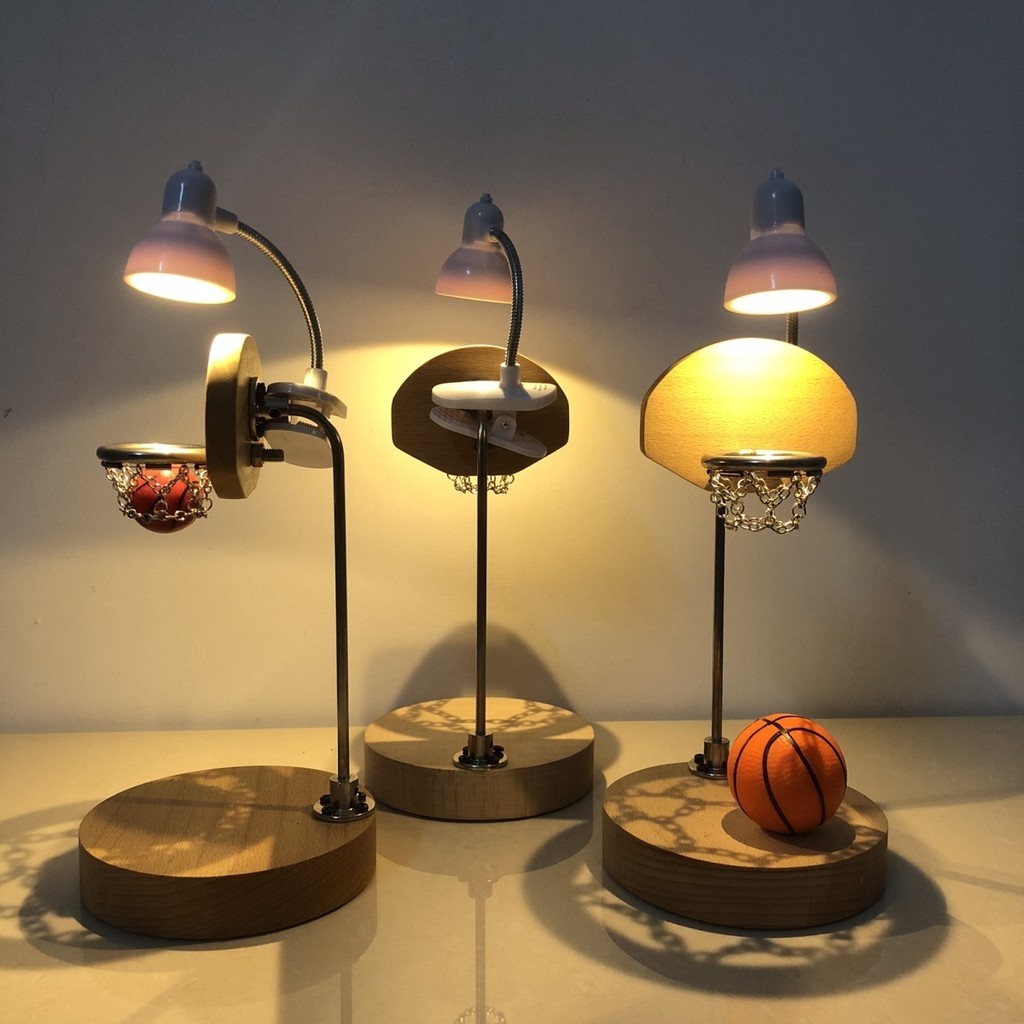 Indoor Basketball Hoop Table Decorations Mini Basketball Court Couple ...