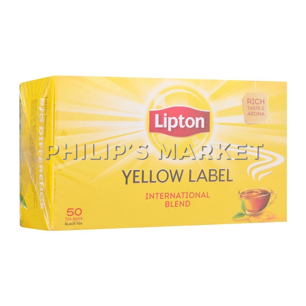 Lipton Yellow Label Tea Pack of 50 ( 50 x 2g) | Shopee Singapore
