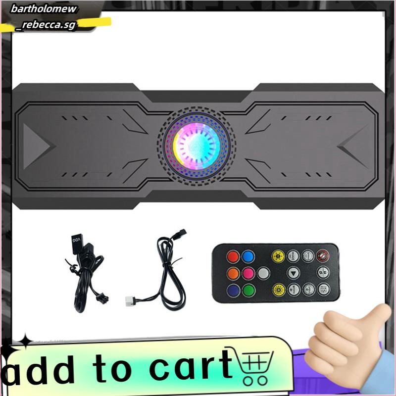 Computer Fan 4PIN PWM 5V 3PIN ARGB 9 in 1 Hub RGB Light Splitter ...