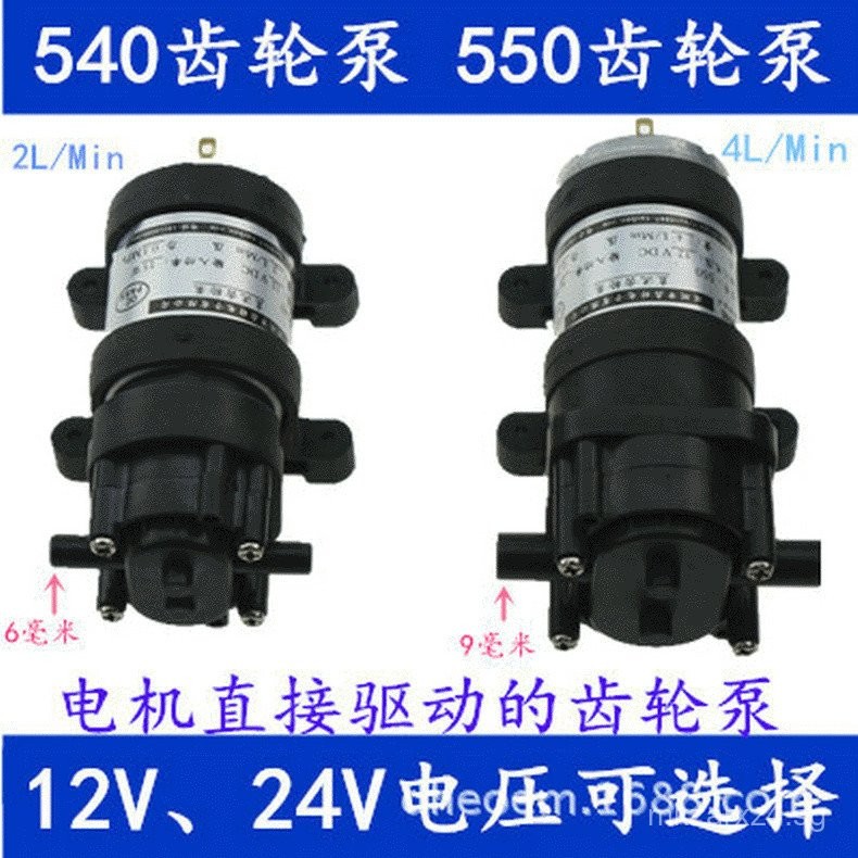24V Gear Pump Pumping Oil Pump Filling Machine Water Pump Sugar-Syrup ...
