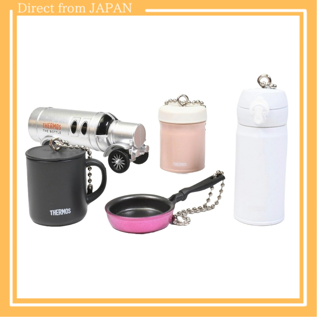 Thermos Miniature Gacha Collection × All 5 Types Set Full Completion ...