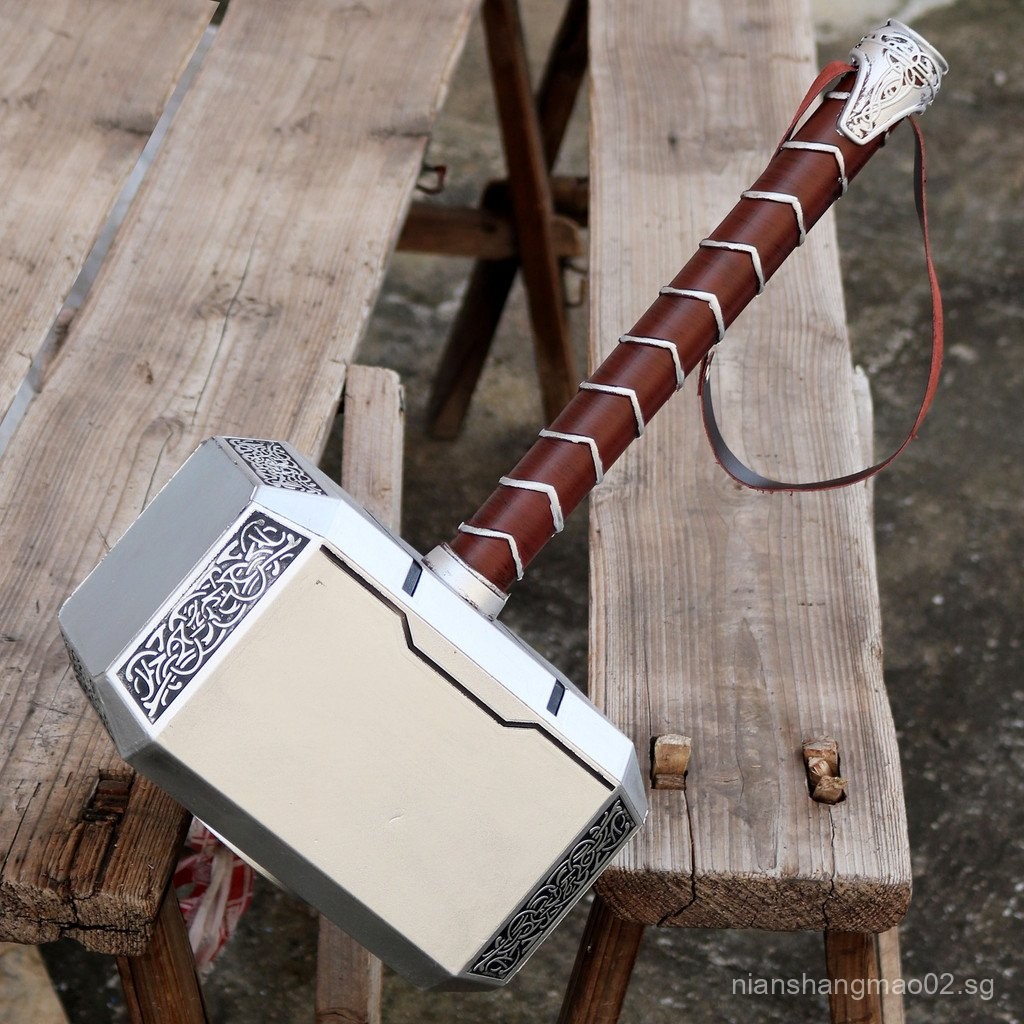 Second Generation Large Quake Hammer Props Avengers Weapons PVC Thor ...