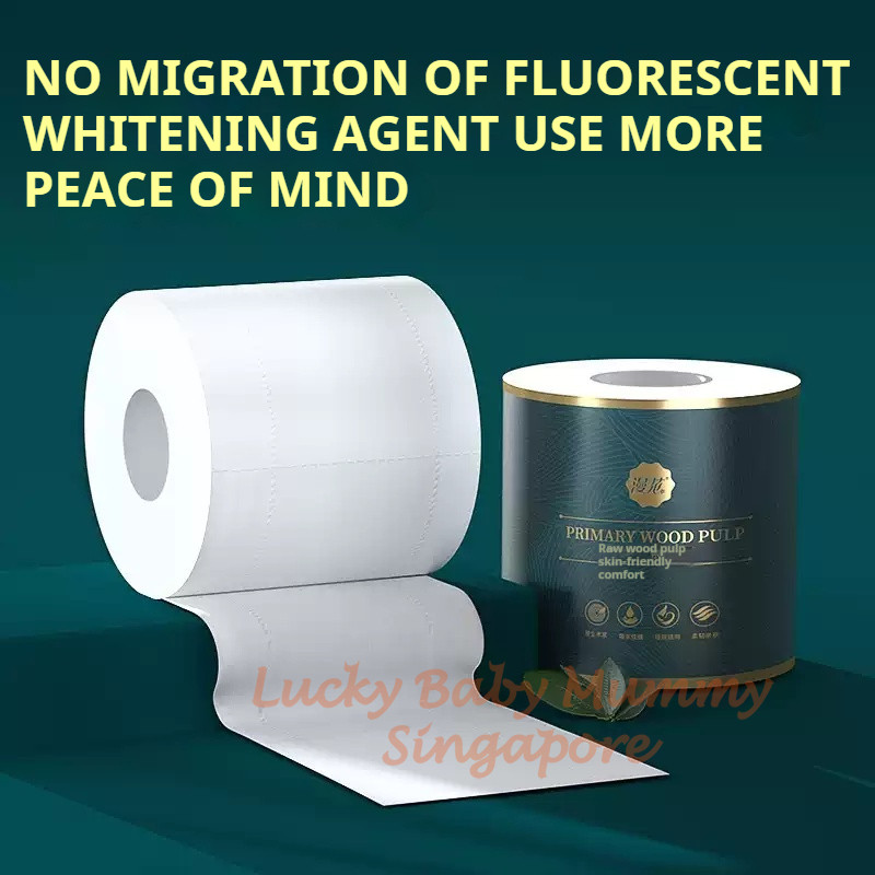 [18 Rolls/ Box] ManHua 5-Ply Toilet Paper Rolls 110g / Thick Facial ...