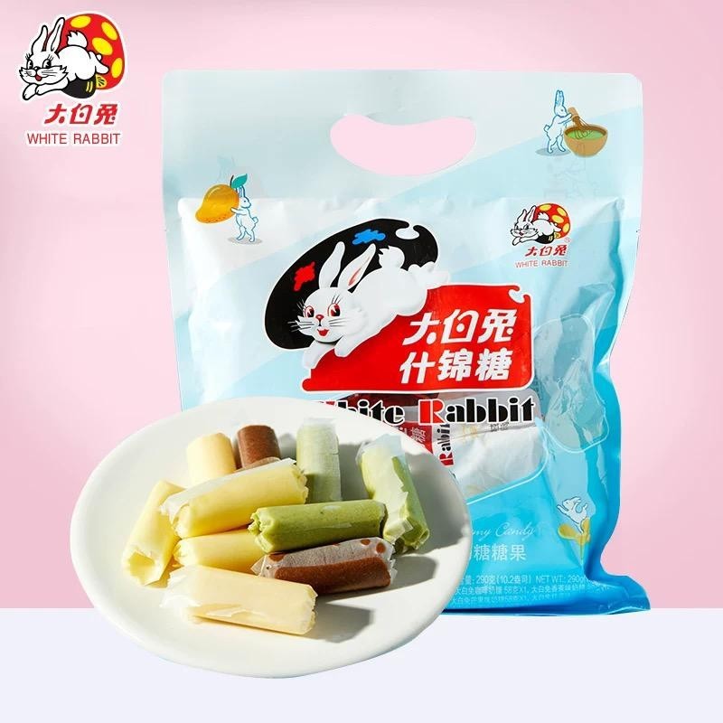 Big WHITE RABBIT Milk CANDY WHITE RABBIT CREAMY CANDY Big WHITE RABBIT ...