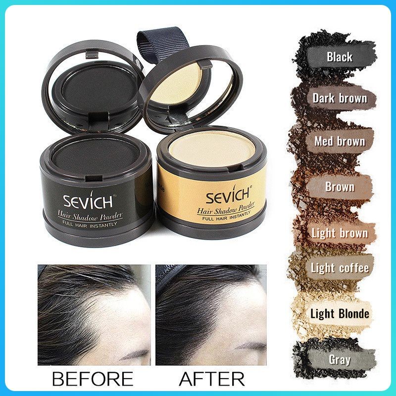 SEVICH Hairline 13 Colors Hair Shadow Powder Waterproof Hair Shadow ...