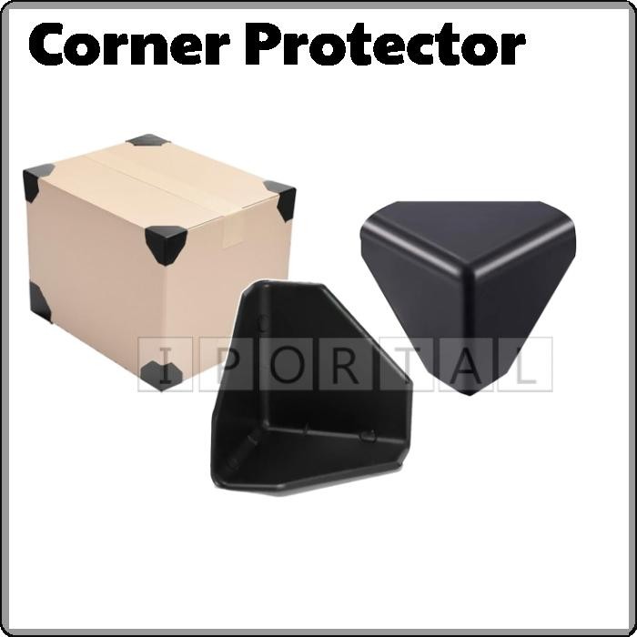 Plastic Corner Edge Protector Carton Box Packing Parcel (50 pcs ...