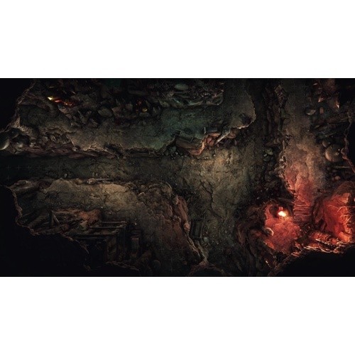 [Annie Board Game] Running Team Map Card Mat Dungeon Mine Sewer DND Map ...