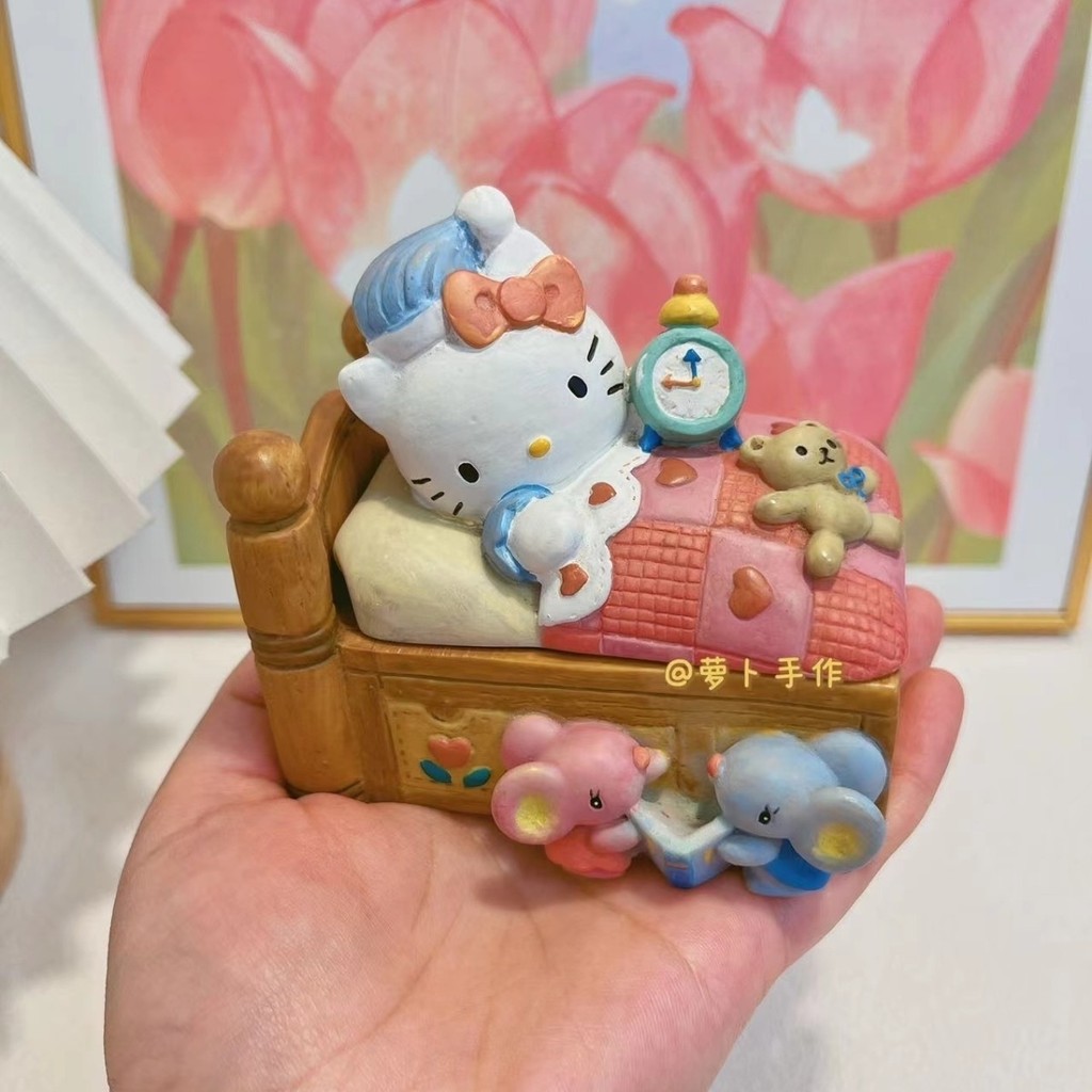 Hello Kitty Storage Box - Cute 3D Ring Box for Desktop Decoration, New ...